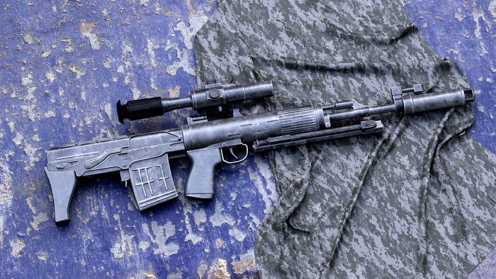 Dragunov SVU | CGTrader