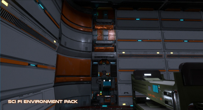 Sci Fi modular environment pack | CGTrader