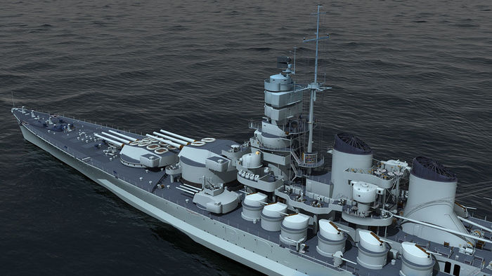 Battleship R.N. Roma 3D | CGTrader