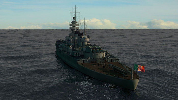 Battleship R.N. Roma 3D | CGTrader
