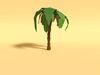 3D model Low Poly Palm Trees VR / AR / low-poly | CGTrader