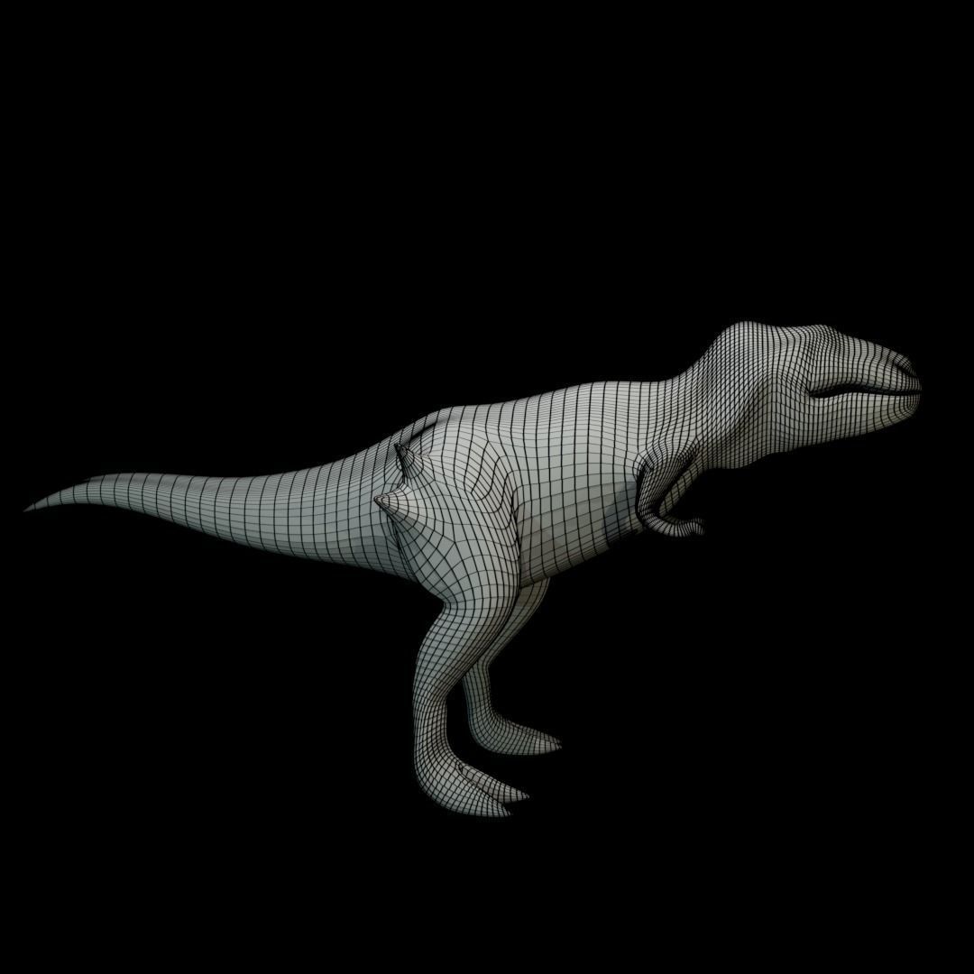 3D model Low-poly Tyrannosaurus Rex VR / AR / low-poly rigged | CGTrader