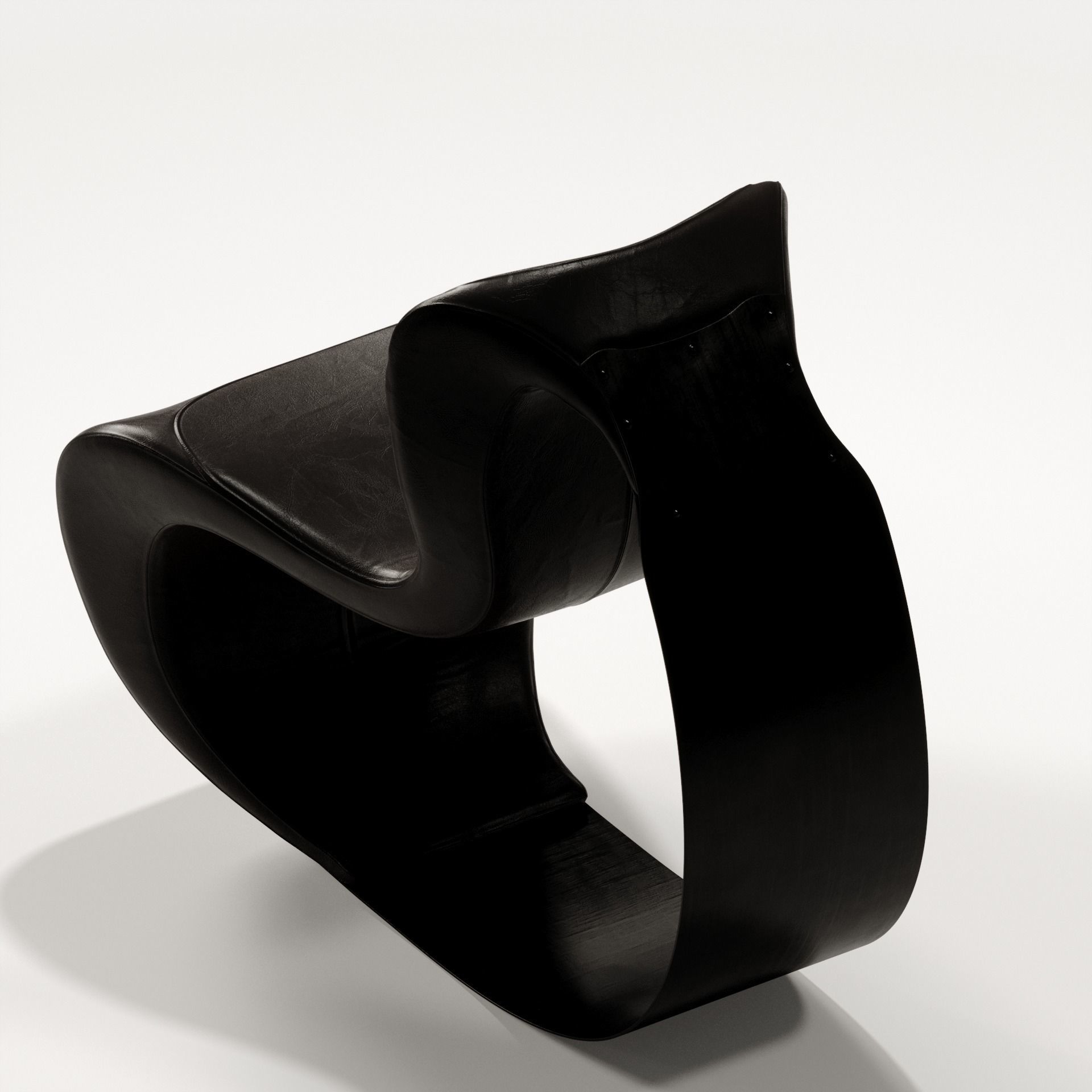 Ron Arad Offspring rocking chair 3D model | CGTrader