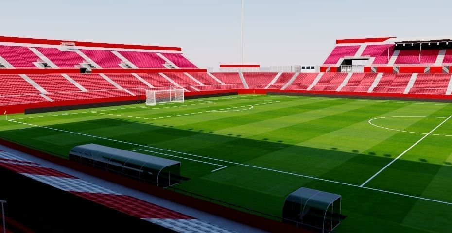 Estadi de Montilivi - Girona 3D model | CGTrader