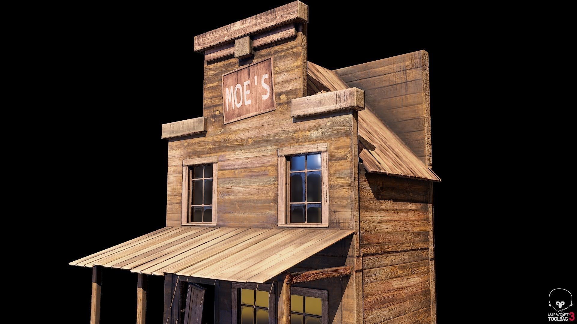 3D model tavern MOEs VR / AR / low-poly | CGTrader