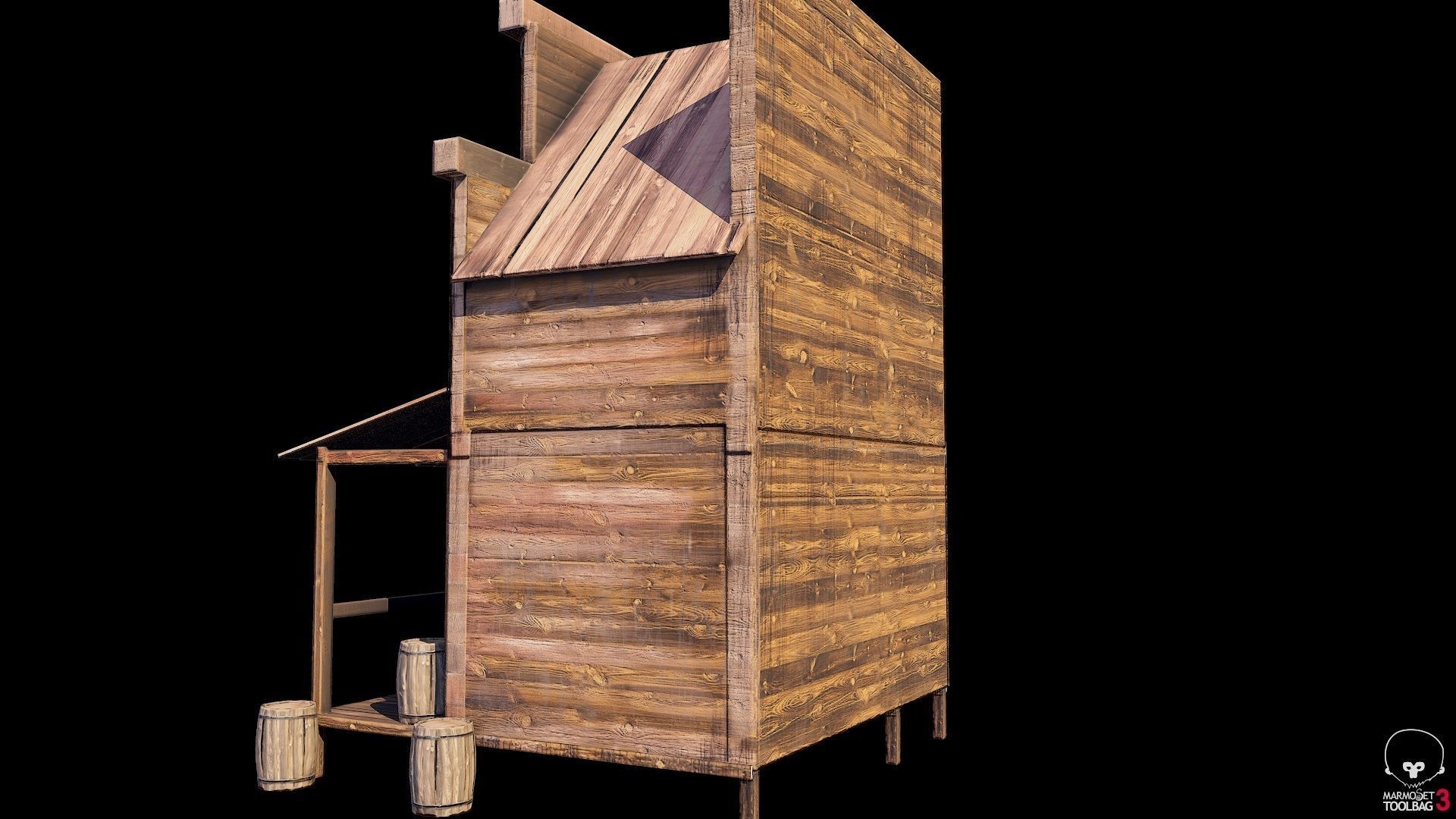 3D model tavern MOEs VR / AR / low-poly | CGTrader