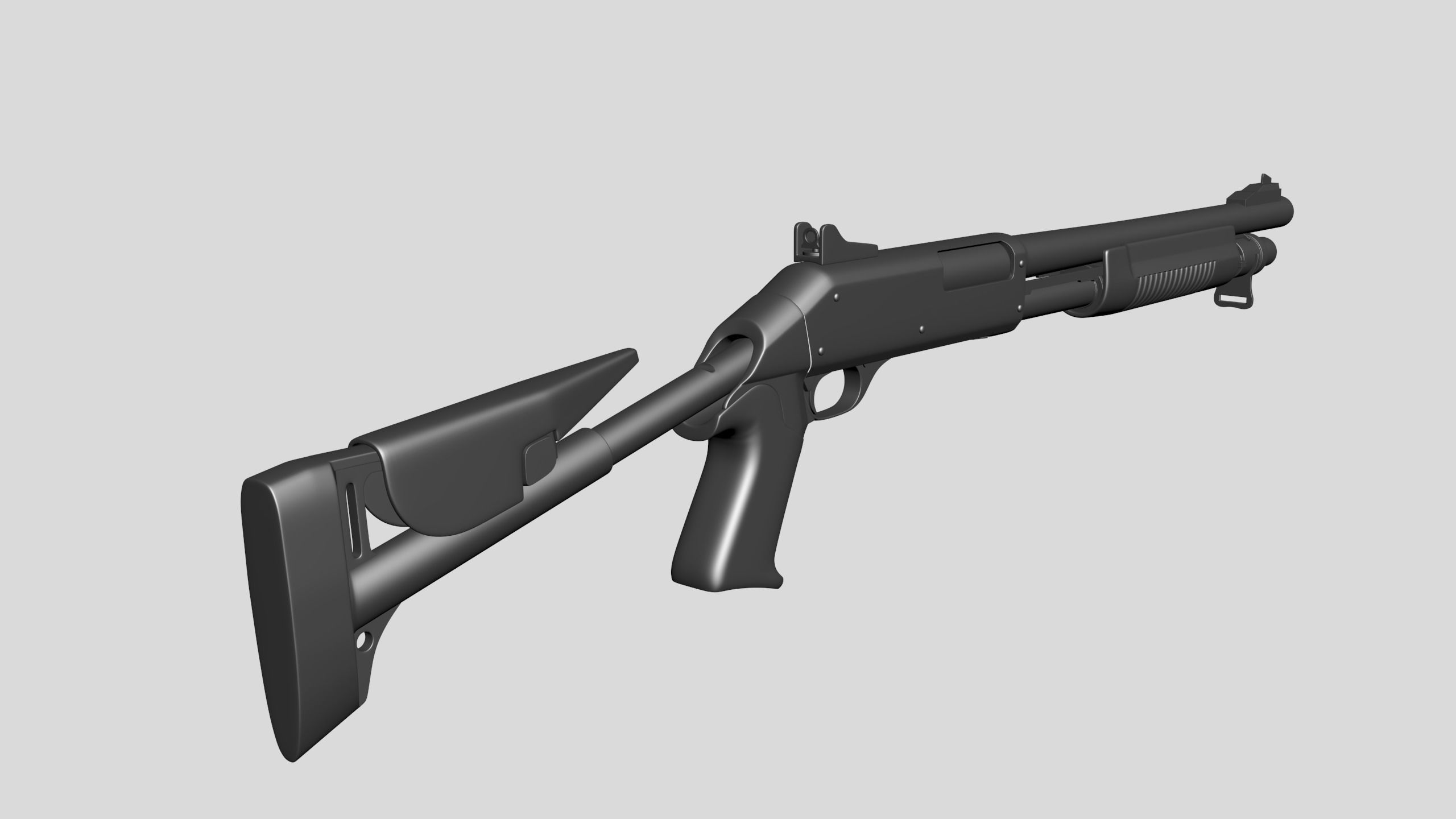 3D model M1014 shotgun VR / AR / low-poly | CGTrader