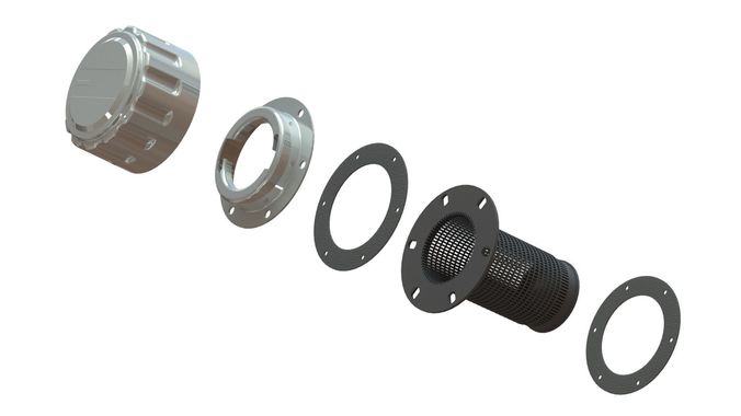 PARKER Filter Cap Breather for Hydraulic reservoirs 3D model | CGTrader