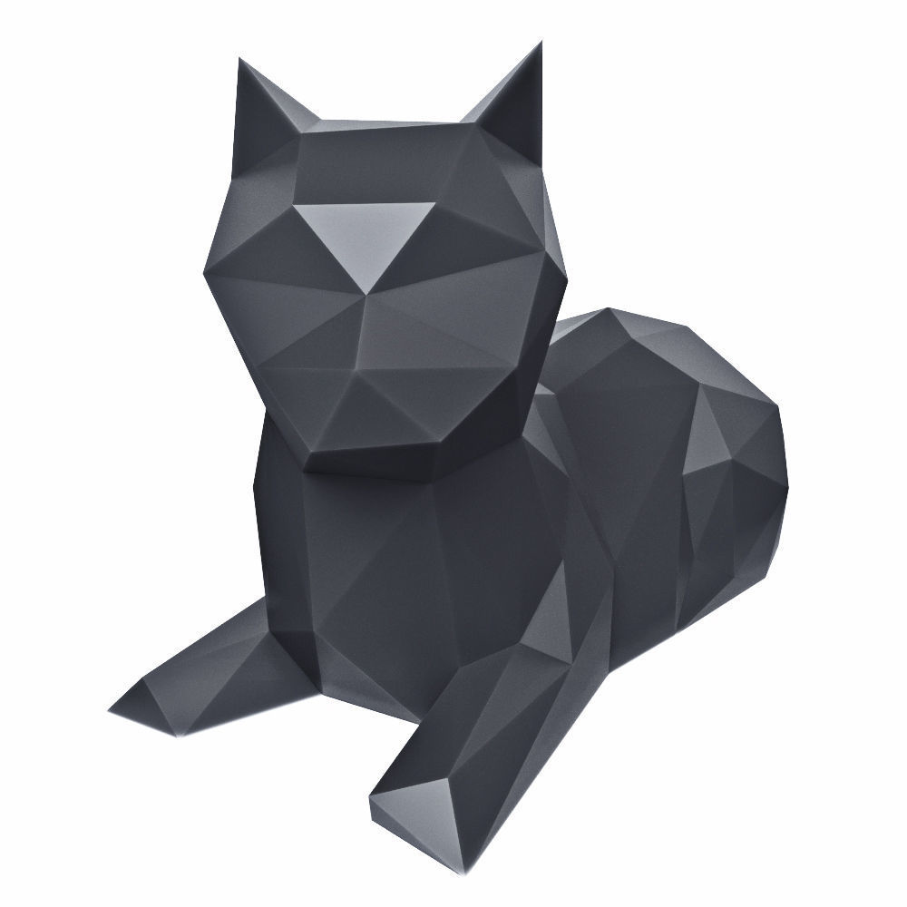 3D model Cat Low Poly 6 VR / AR / low-poly | CGTrader