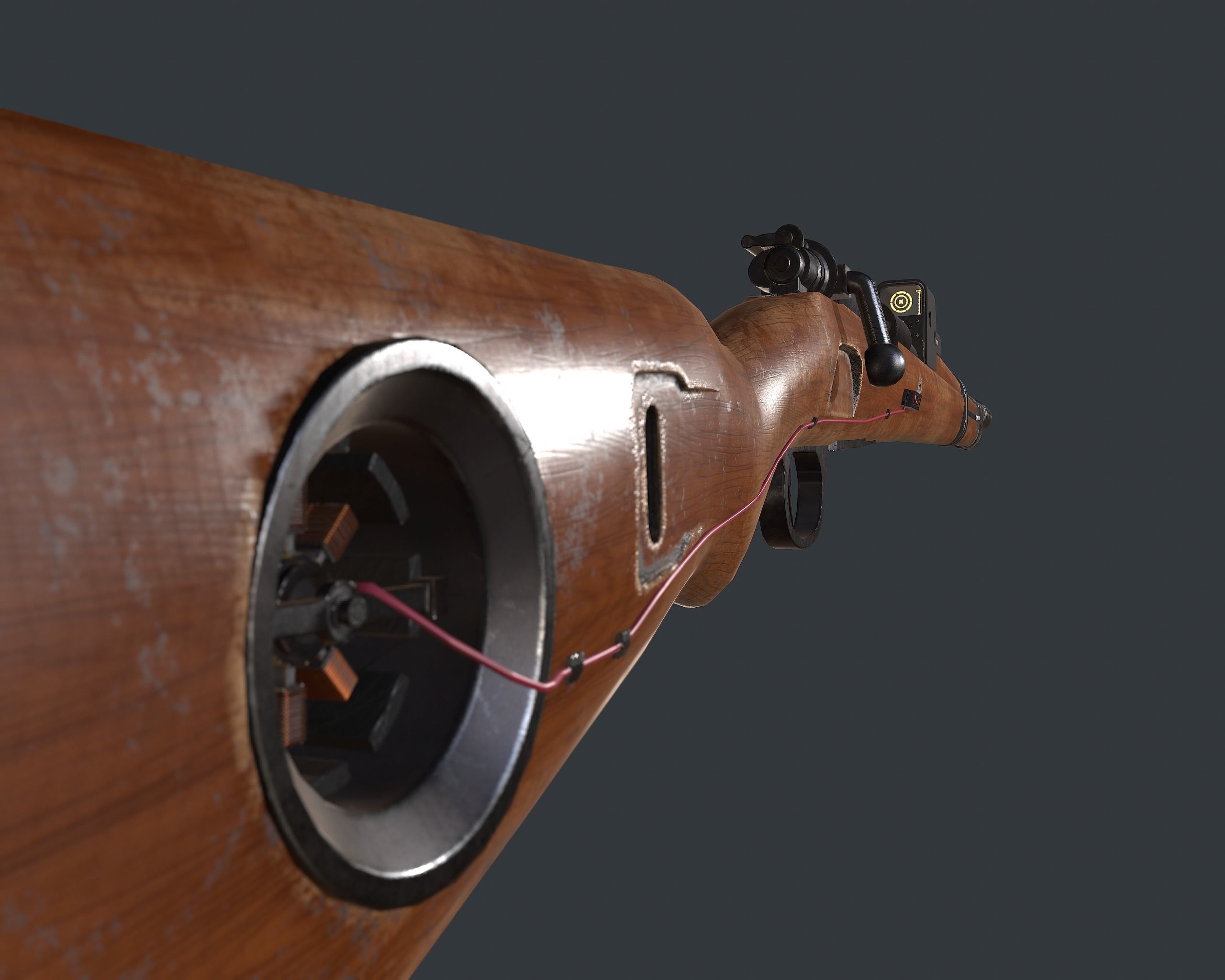 3D asset The upgraded Mauser 98k rifle | CGTrader