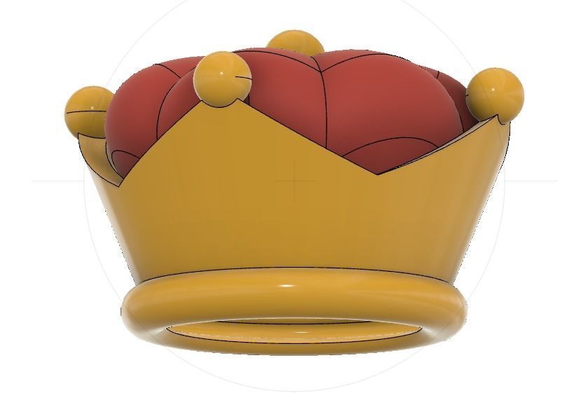 Super Crown for Bowsette 3D model 3D printable | CGTrader