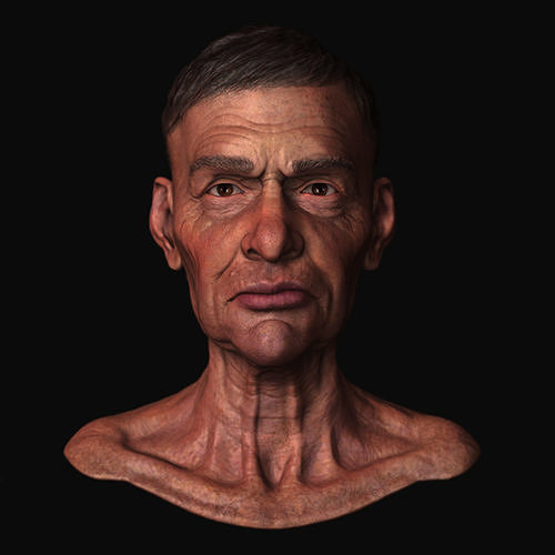 Old Man General 3D model | CGTrader
