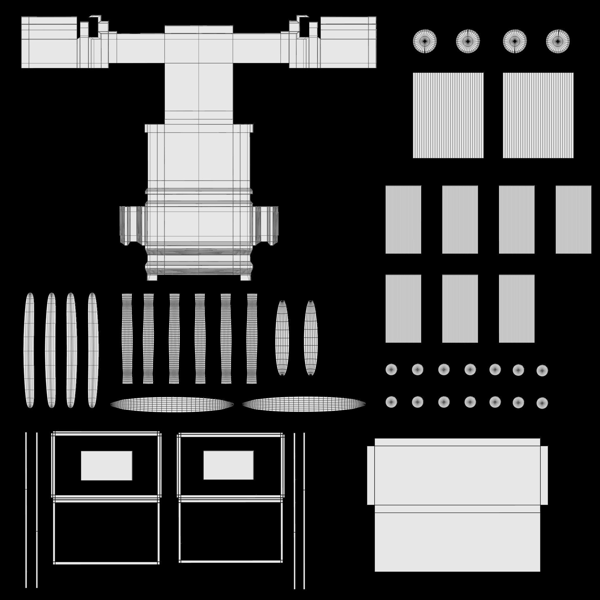 3D model Living Room Fireplace VR / AR / low-poly | CGTrader