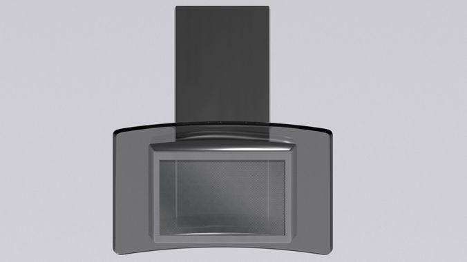 Cooker hood extractor free 3D model | CGTrader