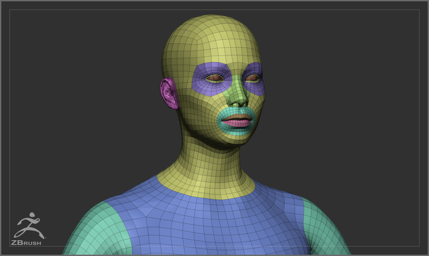 Average Female Body Low Poly Basemesh 3D model | CGTrader
