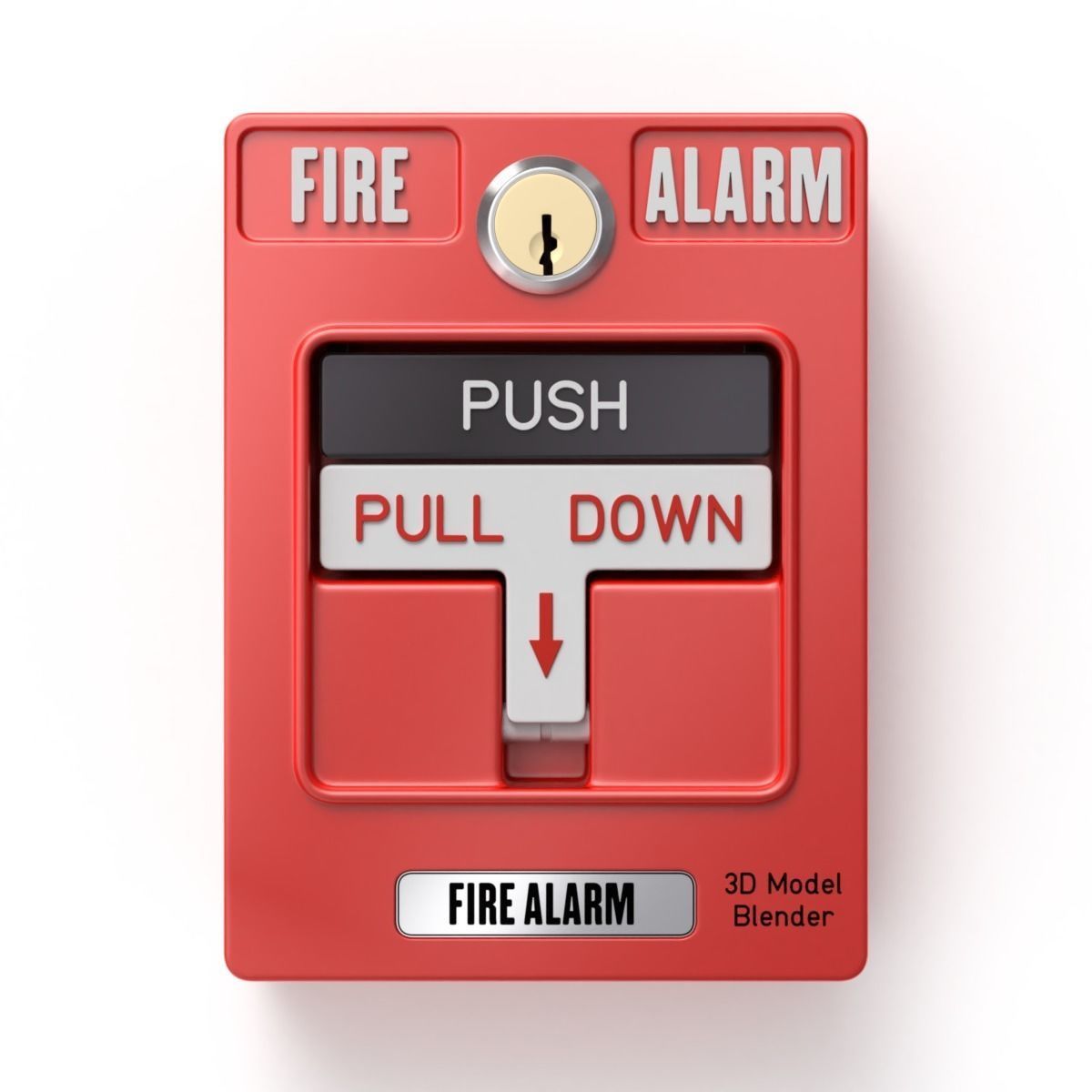 Fire Alarm 3D model | CGTrader