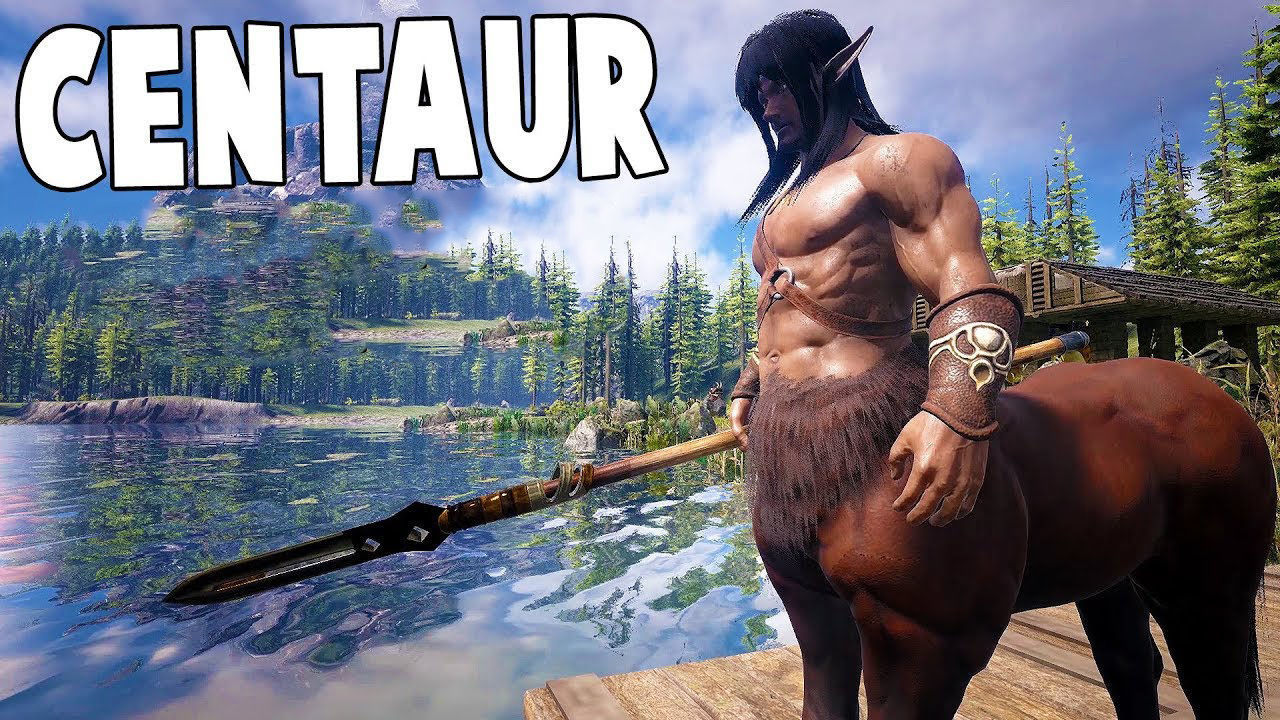 Centaur 3D Model Game Characters Ringin Low animated 1