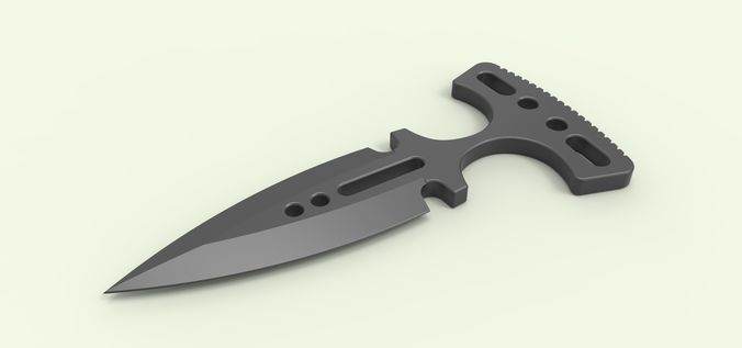 Push dagger 3 3D model | CGTrader