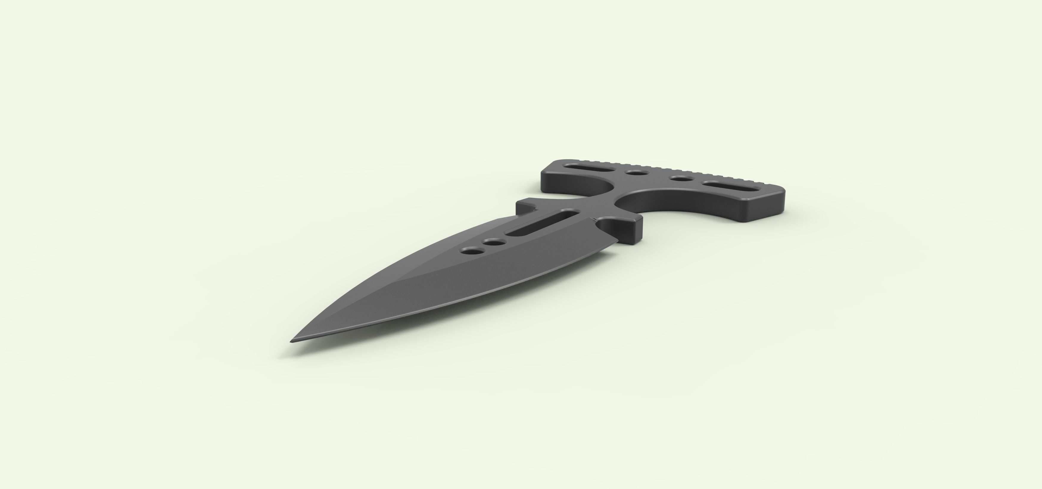 Push dagger 3 3D model | CGTrader