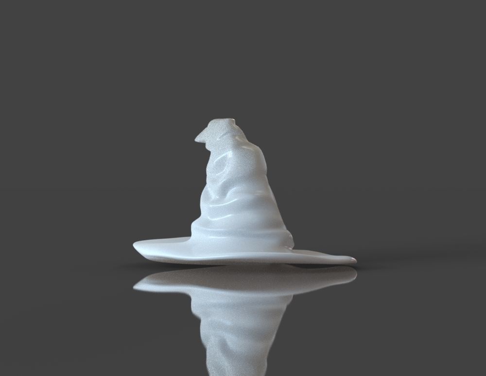 sorting hat 3D model 3D printable | CGTrader