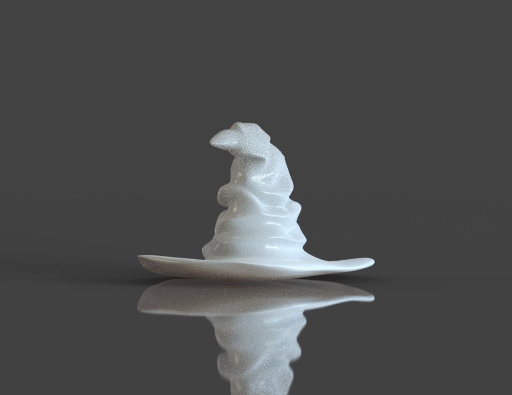 sorting hat 3D model 3D printable | CGTrader