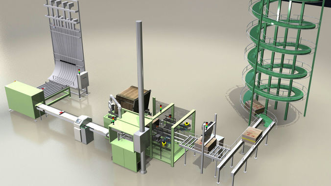 3D asset cigarette maker machines Collection | CGTrader