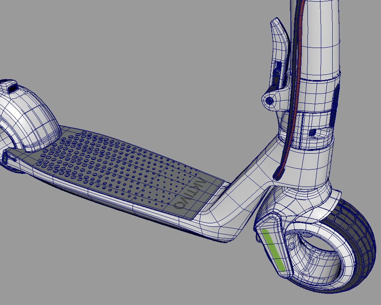 3D model Scooter electric VR / AR / low-poly | CGTrader