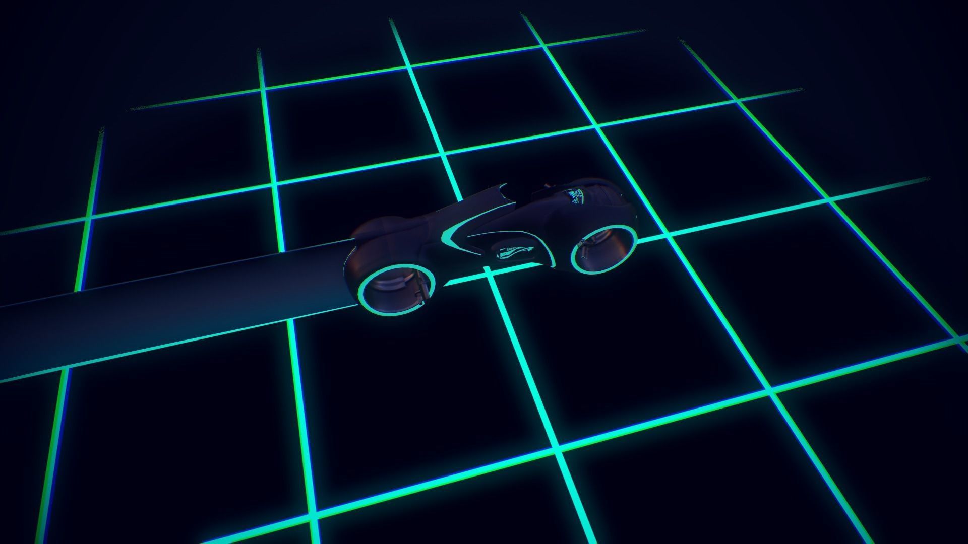 3D model Light Cycle TRON VR / AR / low-poly | CGTrader