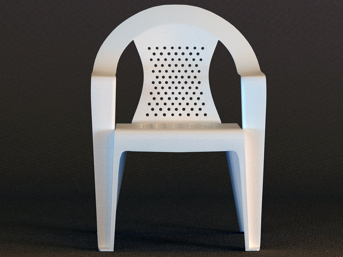 3D Model Collection Plastic Chairs - 3 Types VR / AR / low-poly | CGTrader