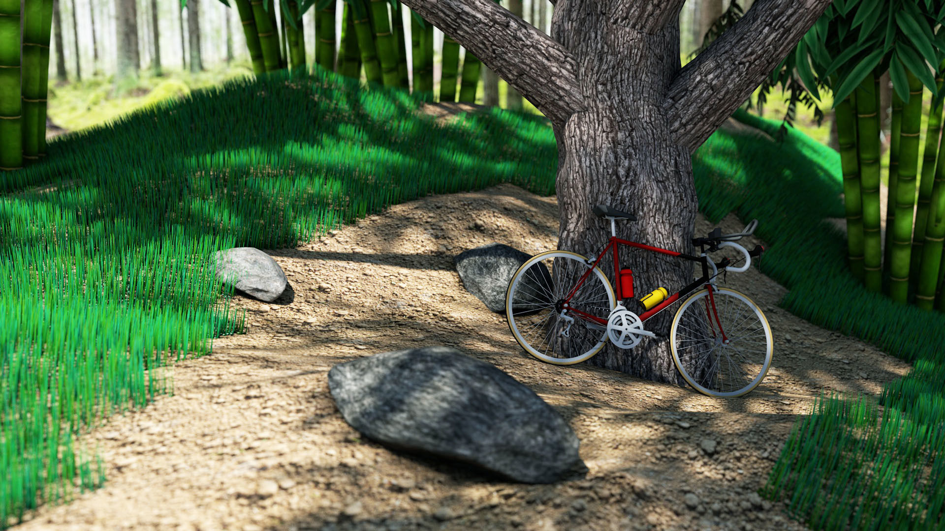 Nice Forest Modeling 3D model | CGTrader