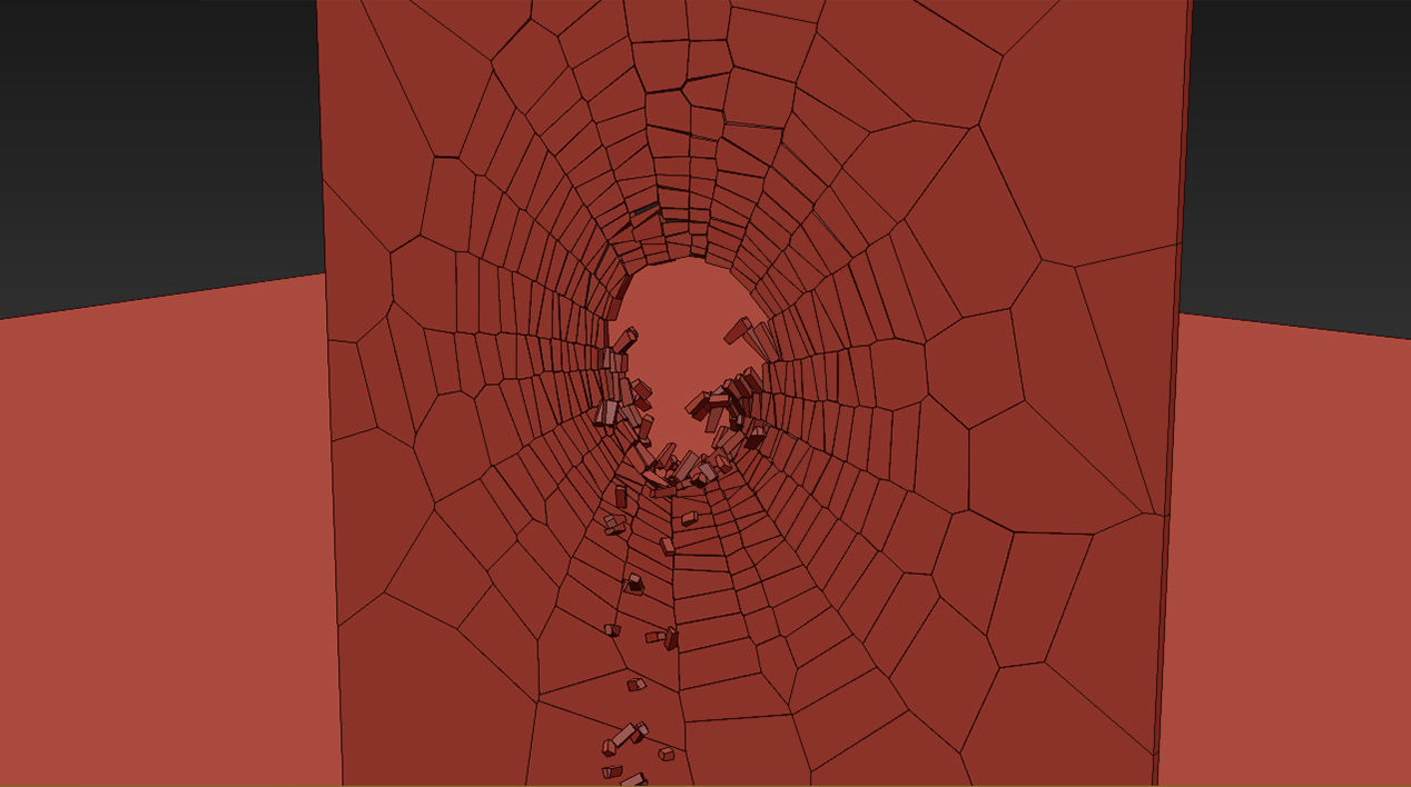 Breaking Glass 3D model animated | CGTrader