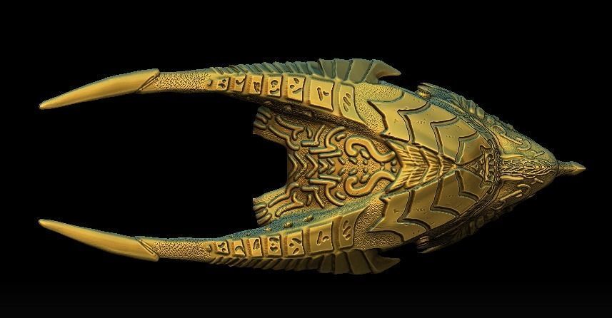 Anubis predator bio mask 3D model | CGTrader