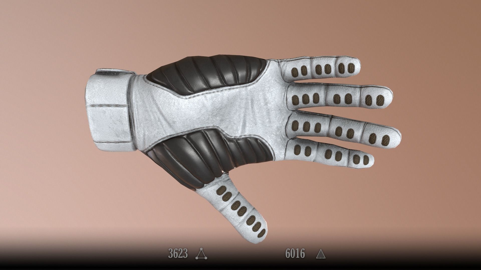 3D model Sci-Fi Glove - Rigged and Animated VR / AR / low-poly rigged ...