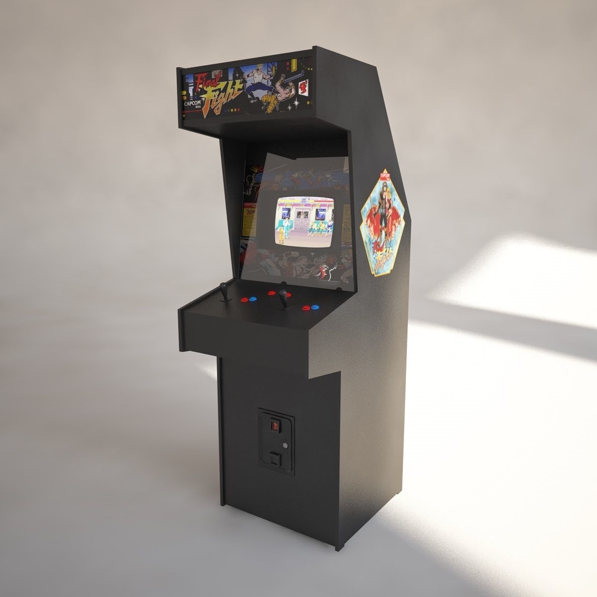 Arcade Game System 3D model | CGTrader