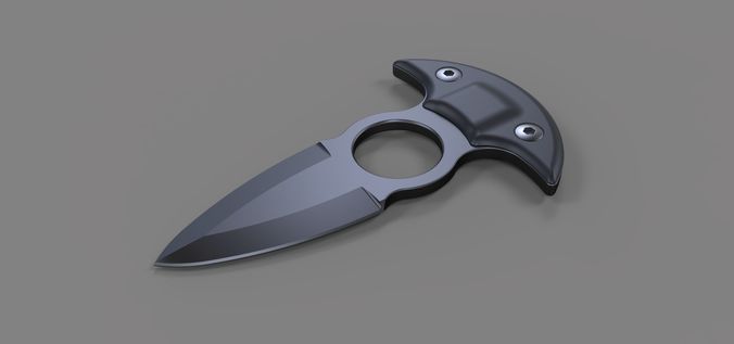 Push dagger 6 3D model | CGTrader