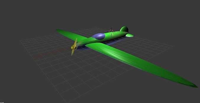 old war plane 3D model | CGTrader