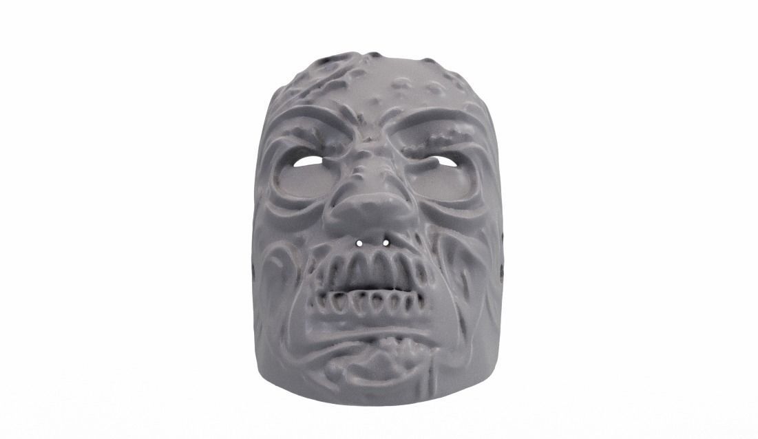 Halloween Mask 3D model 3D printable | CGTrader