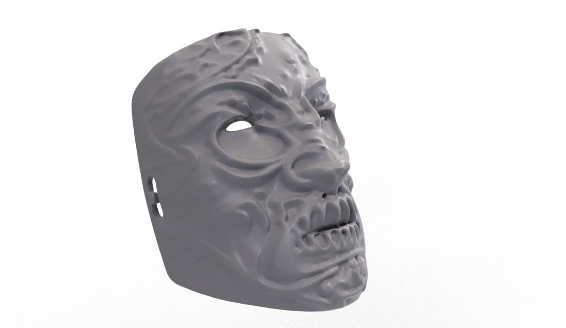 Halloween Mask 3D model 3D printable | CGTrader