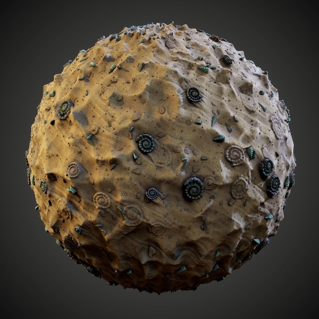 Stylized Great Desert Materials Texture | CGTrader