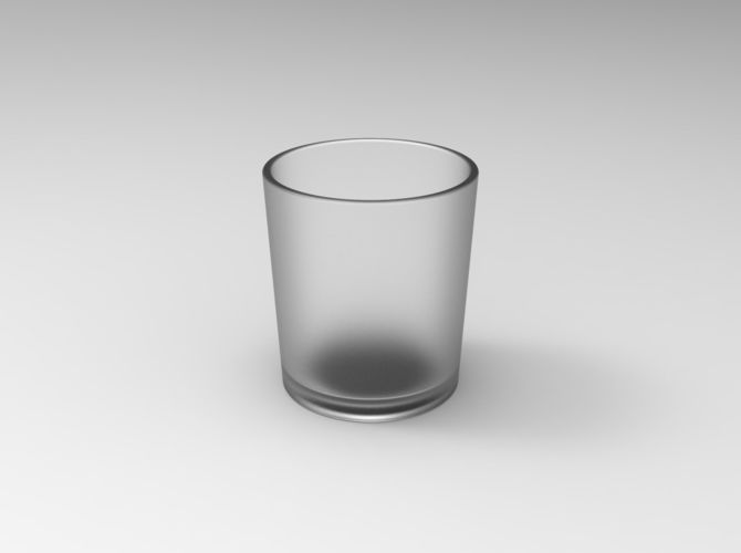 Glass of water free 3D model | CGTrader