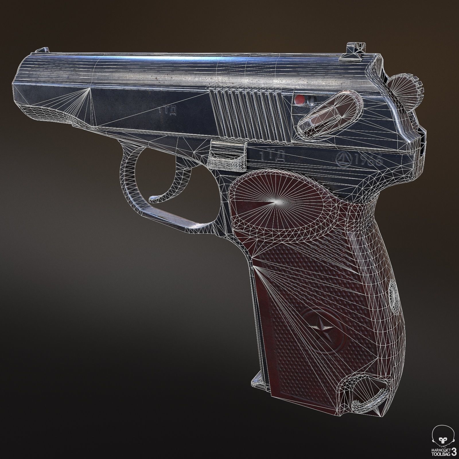 Pistol Low Poly Free Vr Ar Low Poly D Model Cgtrader My Xxx Hot Girl