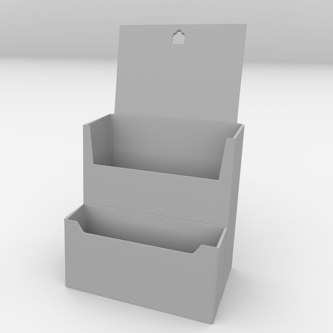Brochure Holder 3D model | CGTrader