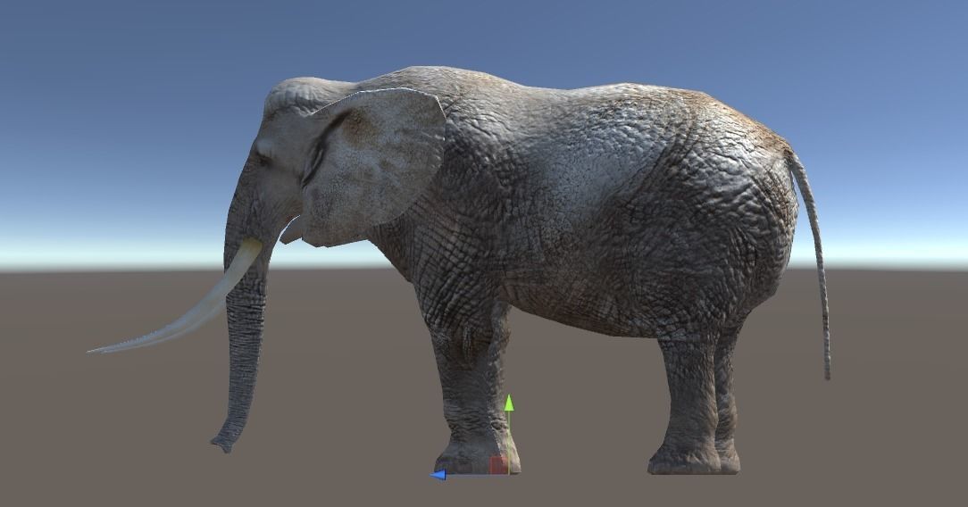 3D model animated Forest animals VR / AR / low-poly rigged animated ...