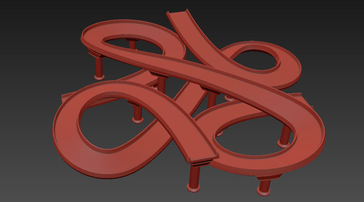 Four Way Bridge free 3D model | CGTrader