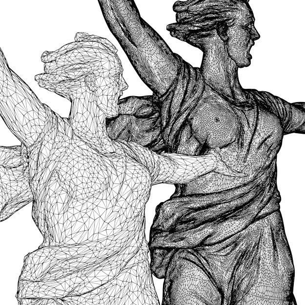 Rodina Mat Sculpture 3D model | CGTrader