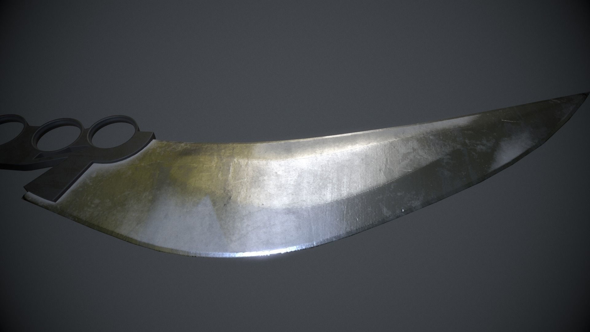 3D model Knuckles Knife VR / AR / low-poly | CGTrader