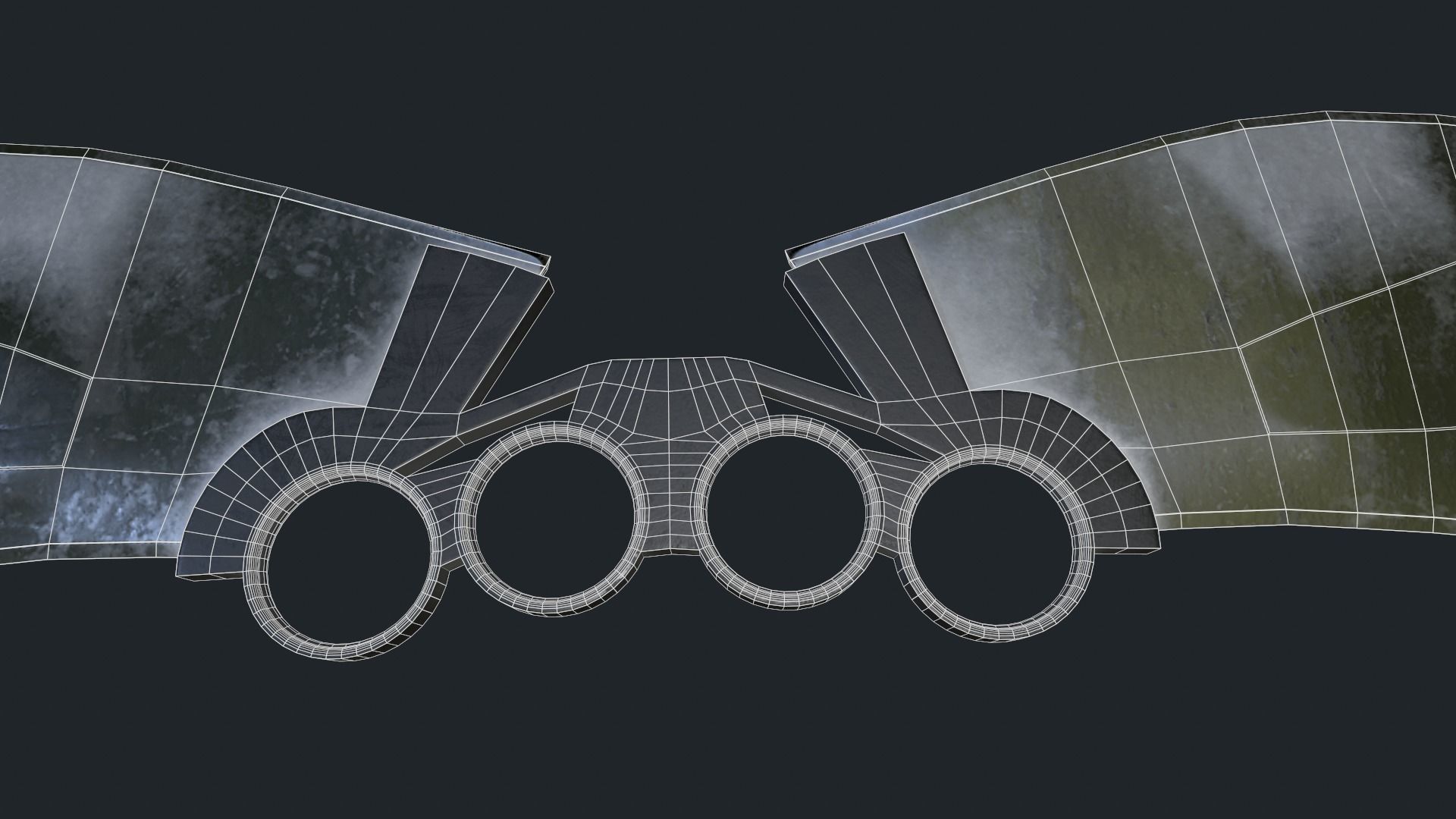 3D model Knuckles Knife VR / AR / low-poly | CGTrader