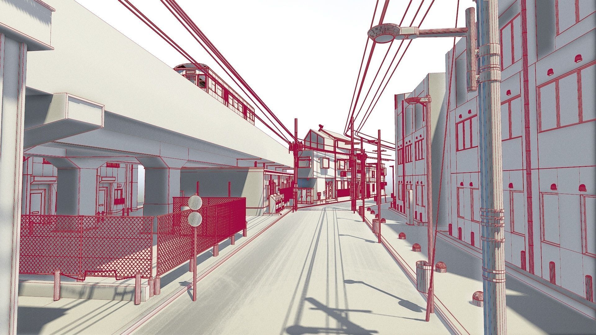 Tokyo Street 3D model | CGTrader
