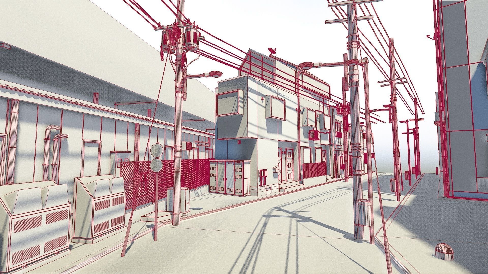 Tokyo Street 3D model | CGTrader