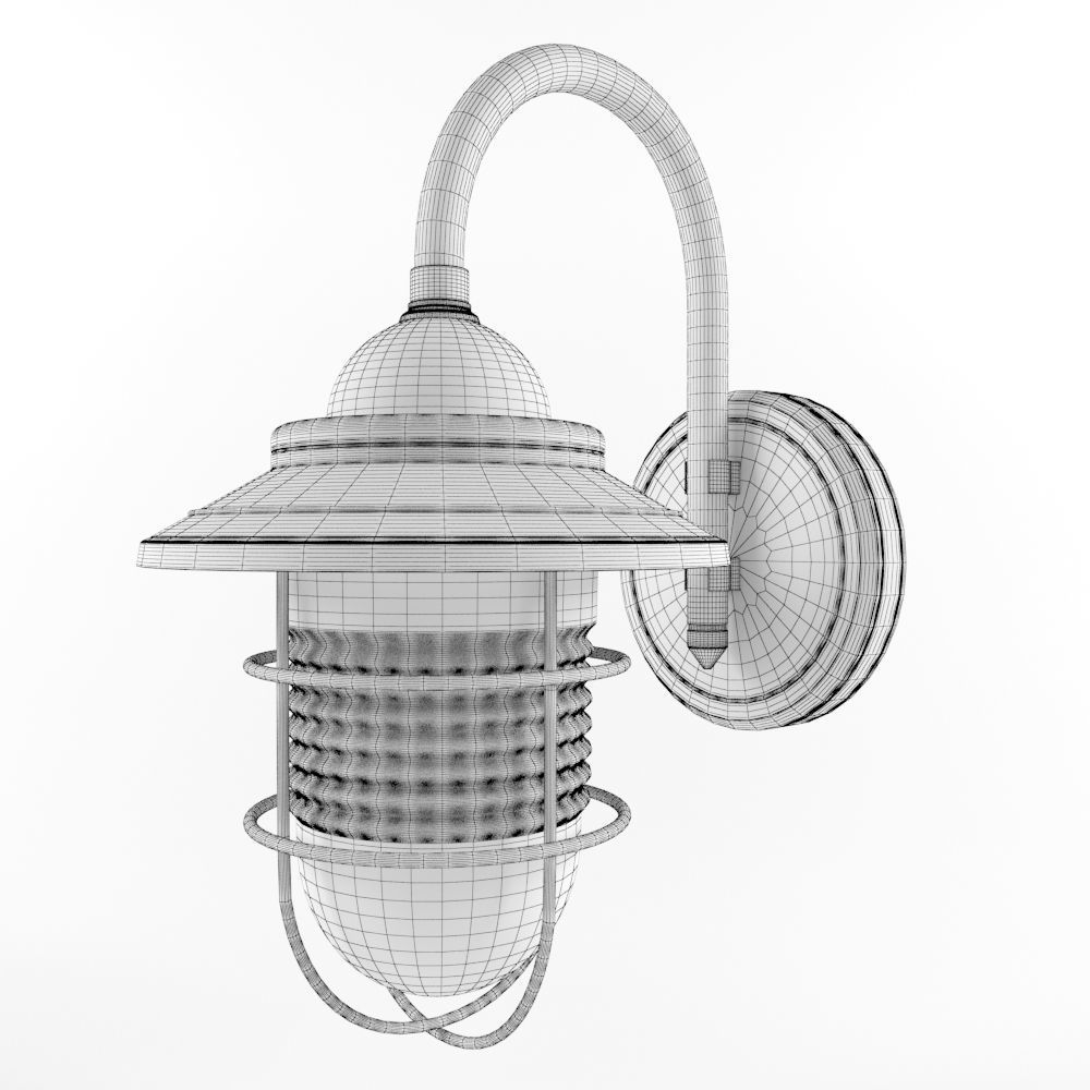 Wall Lamp free 3D model | CGTrader
